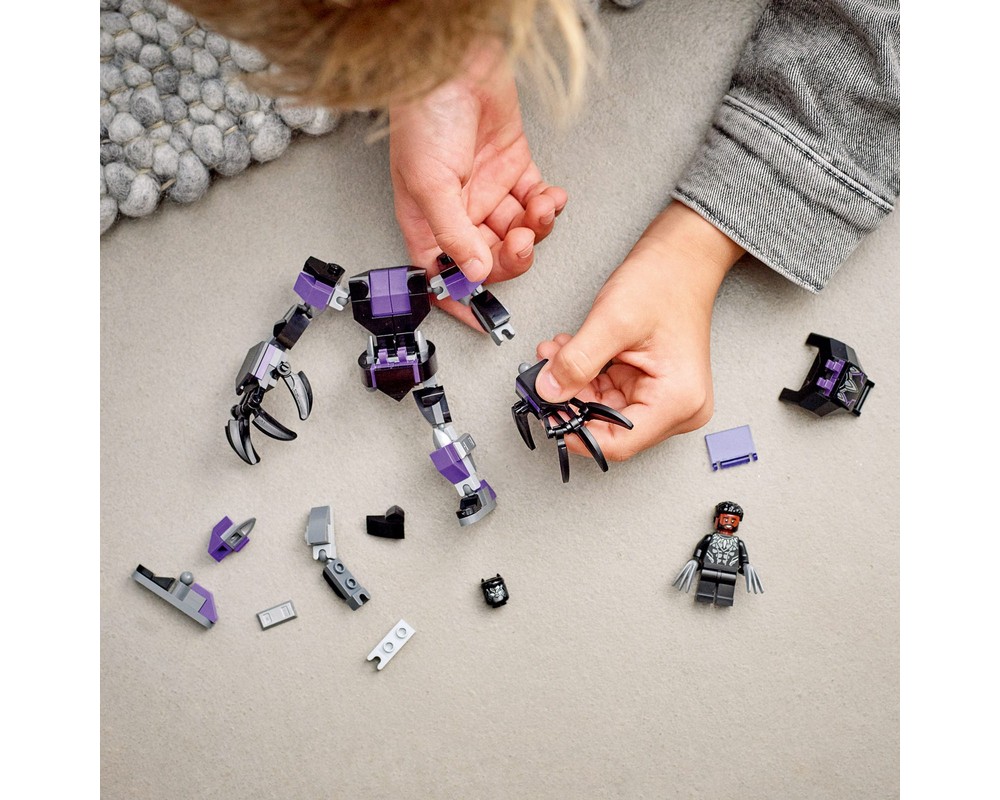 LEGO Set 76204-1 Black Panther Mech Armor (2022 Super Heroes Marvel ...