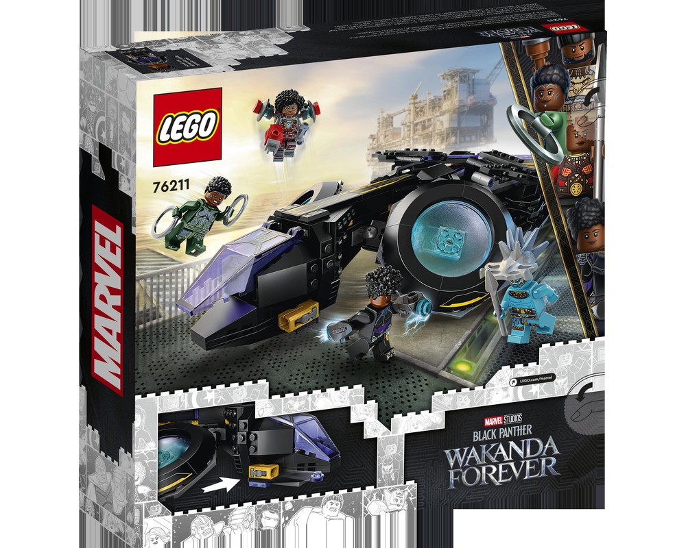 LEGO Set 76211-1 Shuri's Sunbird (2022 Super Heroes Marvel ...