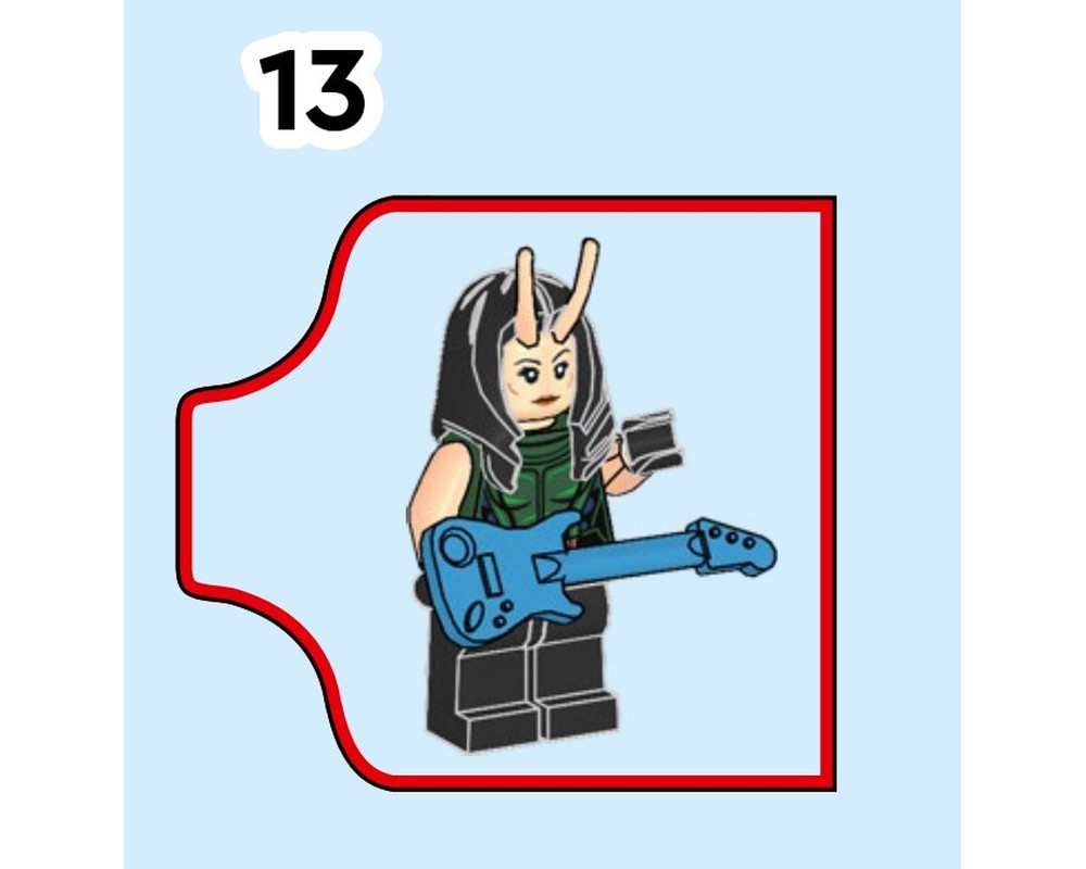 LEGO Set 76231-1-s13 2022 - Day 13: Mantis with Guitar (2022 Seasonal ...