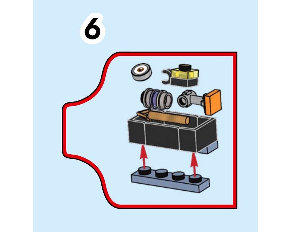 LEGO Set 76231-1-s6 2022 - Day 6: Crate with Items (2022 Seasonal ...