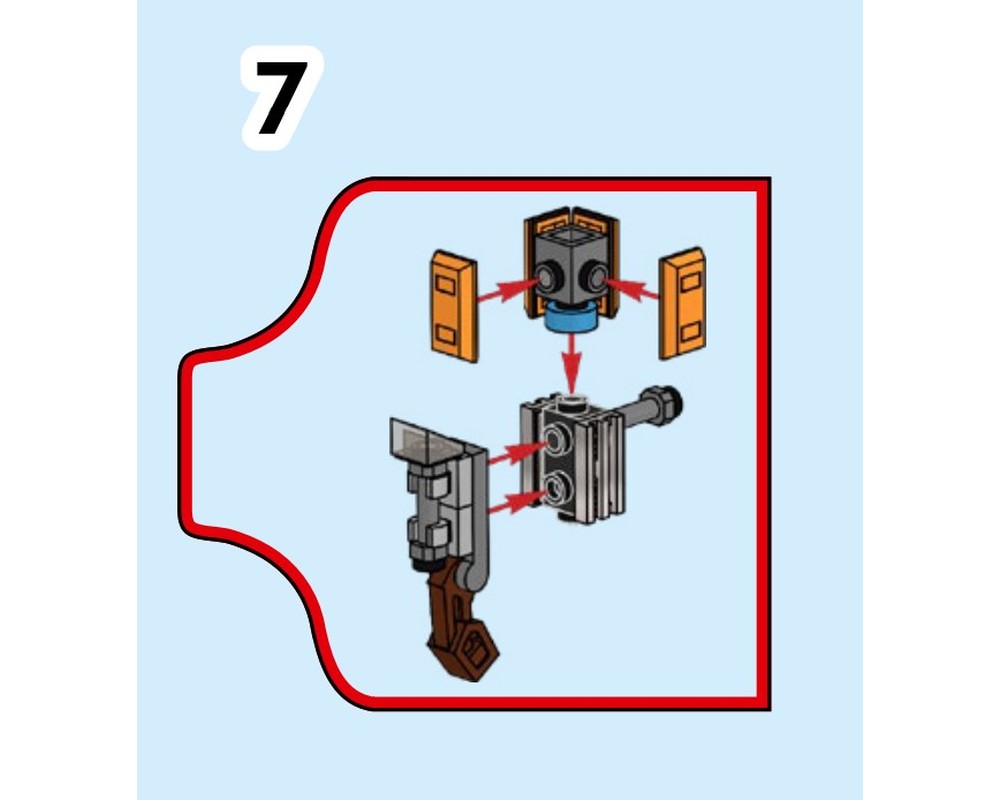 LEGO Set 76231-1-s7 2022 - Day 7: Rocket's Gun (2022 Seasonal > Advent ...