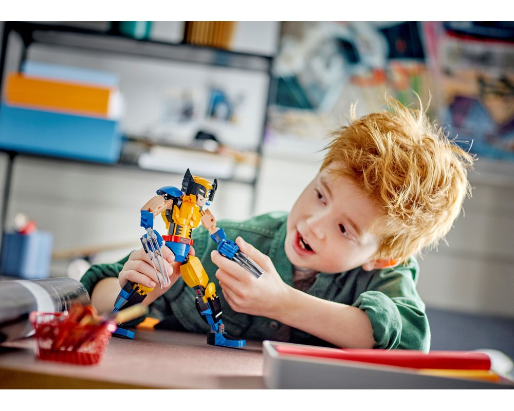 LEGO Set 76257-1 Wolverine Construction Figure (2023 Super Heroes ...