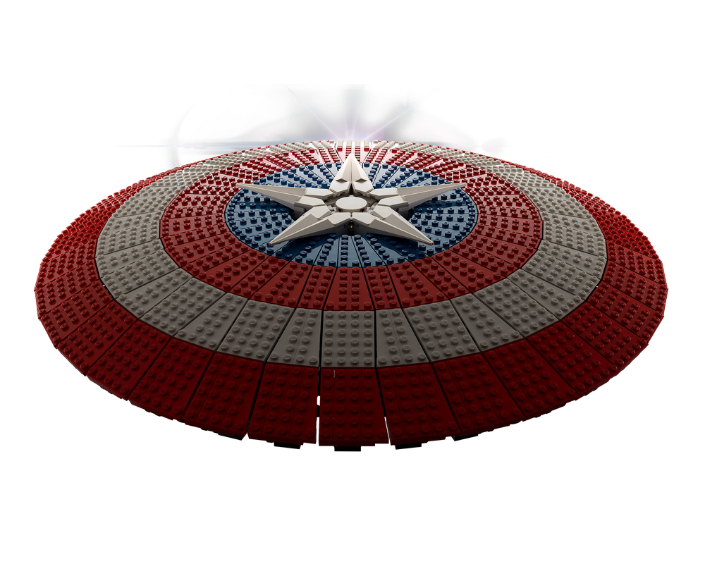 LEGO Set 76262-1 Captain America's Shield (2023 Super Heroes Marvel ...