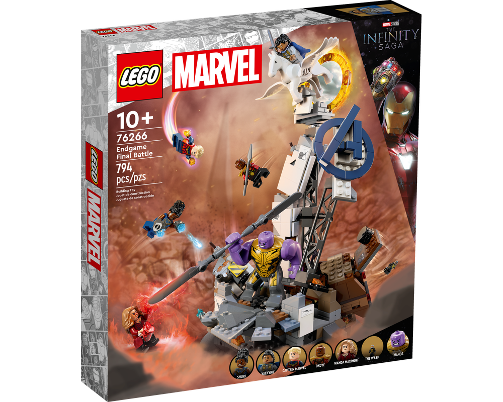 LEGO Set 76266-1 Endgame Final Battle (2023 Super Heroes Marvel ...
