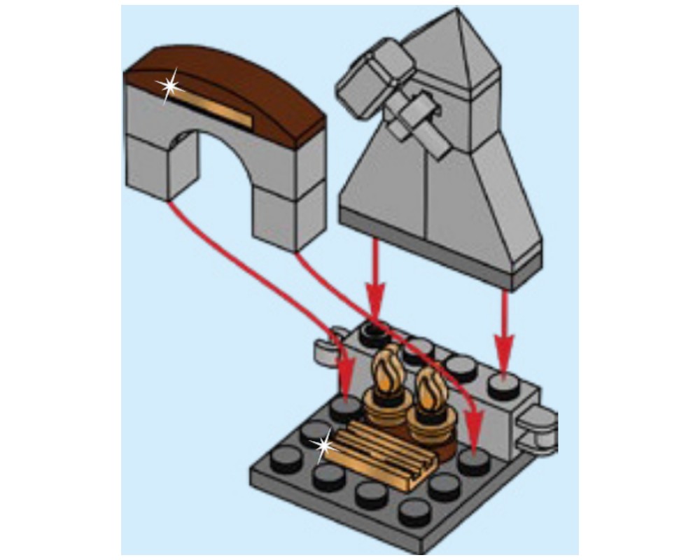 LEGO Set 76267-1-s11 2023 - Day 11: Fireplace (2023 Seasonal > Advent ...