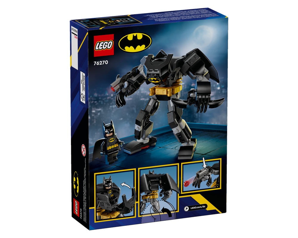 LEGO Set 76270-1 Batman Mech Armor (2024 Super Heroes DC > Batman ...