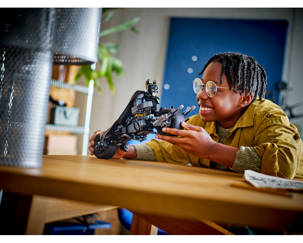 LEGO Set 76273-1 Batman Construction Figure and the Bat-Pod Bike (2024 ...