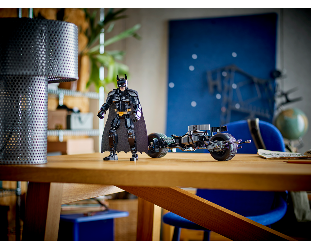 LEGO Set 76273-1 Batman Construction Figure and the Bat-Pod Bike (2024 ...