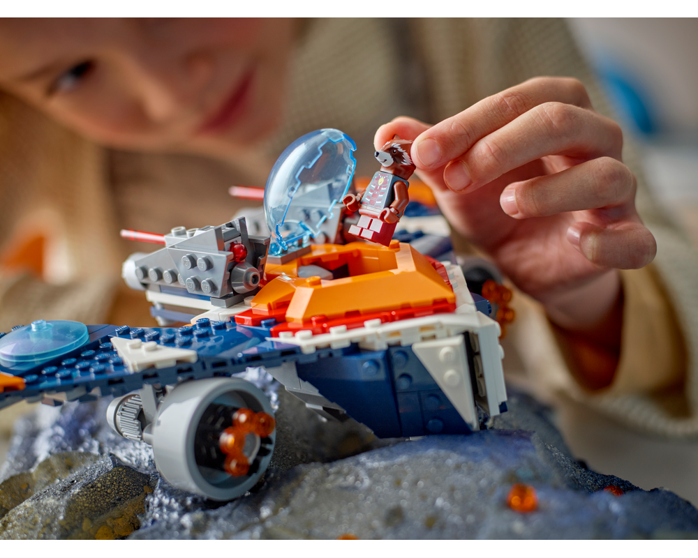 LEGO Set 76278-1 Rocket's Warbird vs. Ronan (2024 Super Heroes Marvel ...
