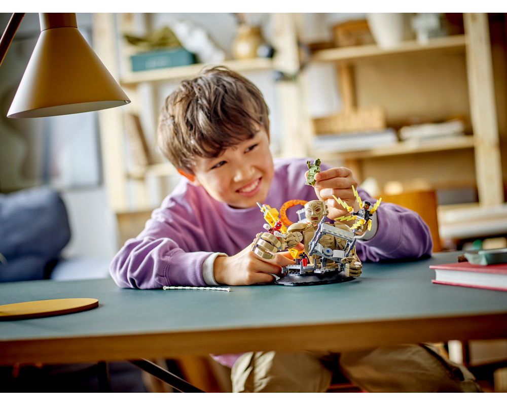 LEGO Set 76280-1 Spider-Man vs. Sandman: Final Battle (2024 Super ...