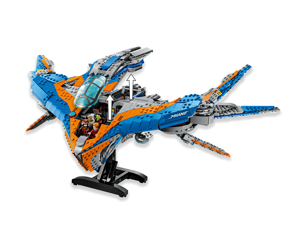 LEGO Set 76286-1 The Milano Spaceship (2024 Super Heroes Marvel > The ...