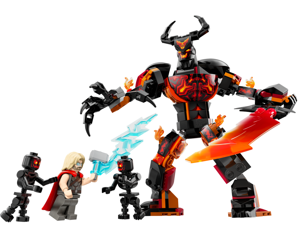 LEGO Set 76289-1 Thor vs. Surtur Construction Figure (2024 Super Heroes ...