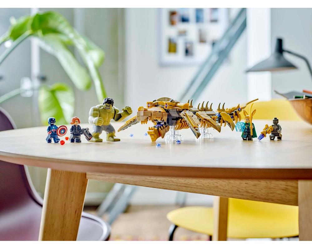 LEGO Set 76290-1 The Avengers vs. The Leviathan (2024 Super Heroes ...