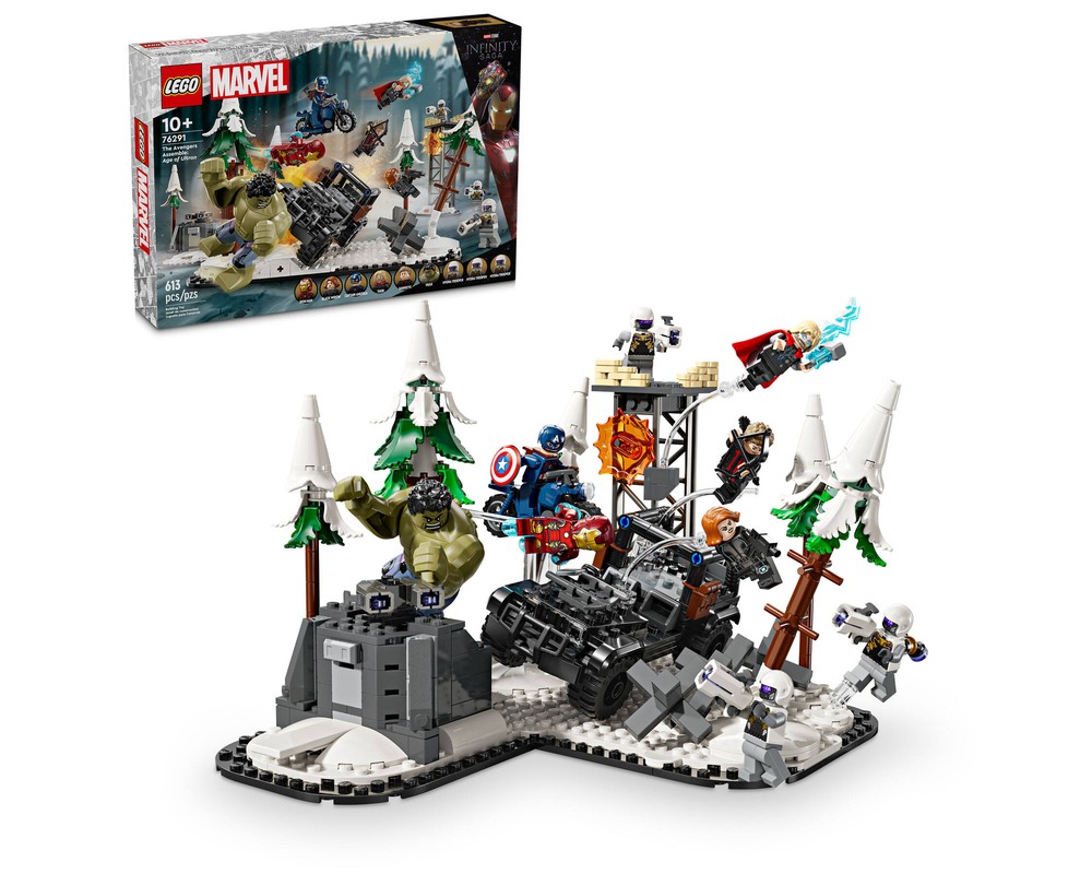 LEGO Set 76291-1 The Avengers Assemble: Age of Ultron (2024 Super ...