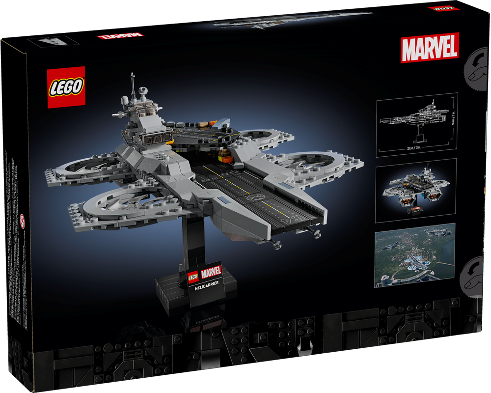 LEGO Set 76295-1 The Avengers Helicarrier (2024 Super Heroes Marvel ...