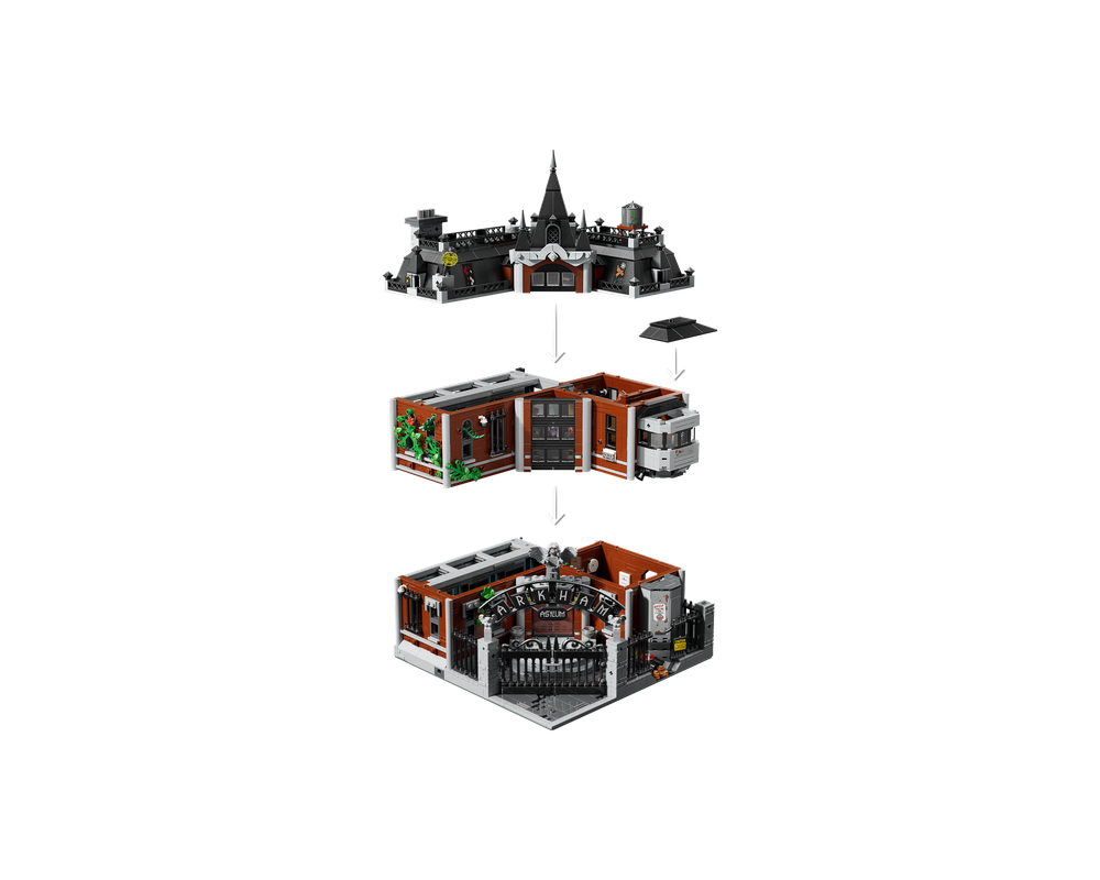LEGO Set 76300-1 Arkham Asylum (2025 Super Heroes DC > Batman ...