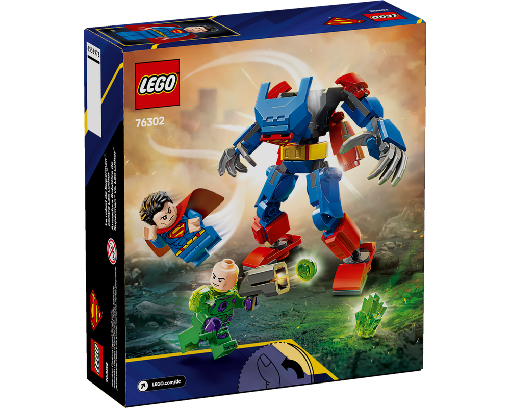 LEGO Set 76302-1 Superman Mech vs. Lex Luthor (2025 Super Heroes DC ...