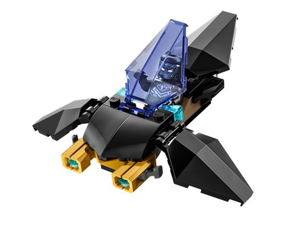 LEGO Set 76310-1-s2 Black Panther Aircraft (2025 Super Heroes Marvel ...