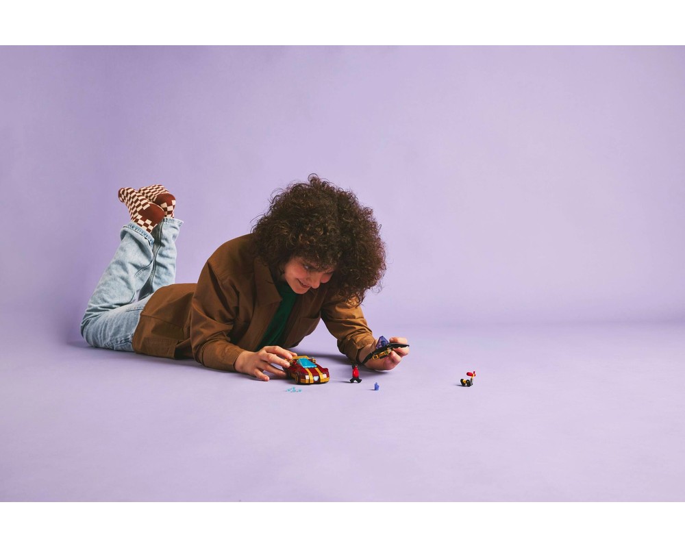 LEGO Set 76310-1 Iron Man Car & Black Panther vs. Red Hulk (2025 Super ...