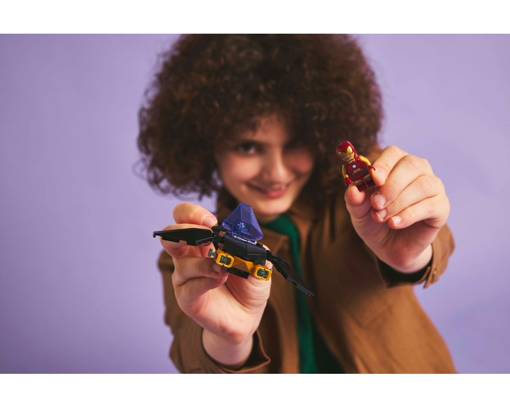 LEGO Set 76310-1 Iron Man Car & Black Panther vs. Red Hulk (2025 Super ...