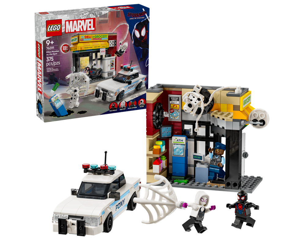 LEGO Set 76311-1 Miles Morales vs. the Spot (2025 Super Heroes Marvel ...