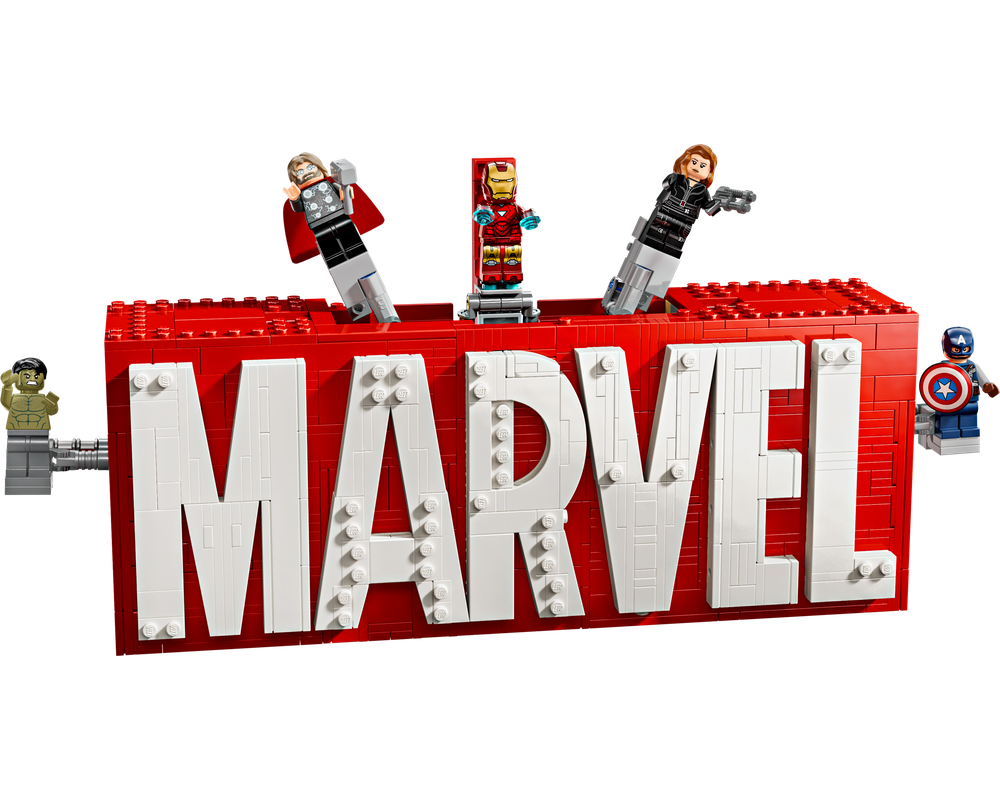 LEGO Set 76313-1 MARVEL Logo (2025 Super Heroes Marvel > The Infinity ...