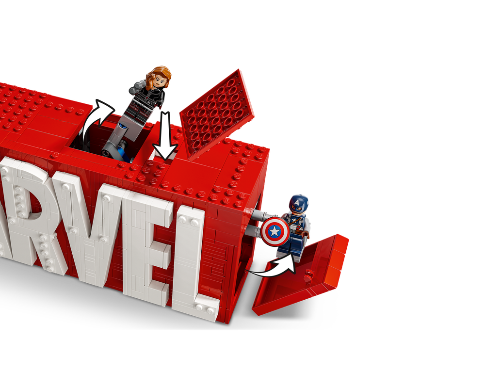 LEGO Set 76313-1 MARVEL Logo (2025 Super Heroes Marvel > The Infinity ...