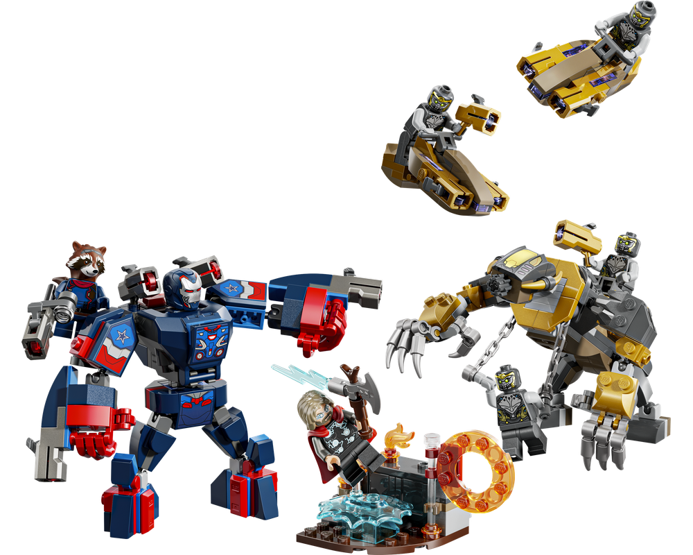 LEGO Set 76322-1 Avengers: Endgame Thor vs. Chitauri (2025 Super Heroes ...