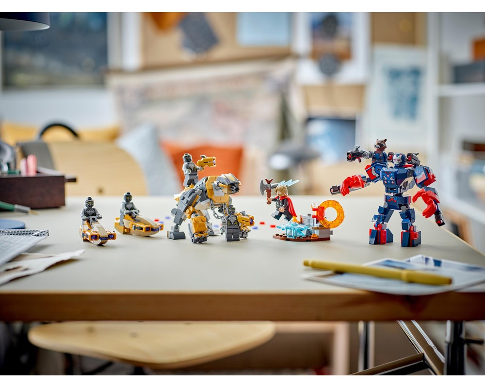 LEGO Set 76322-1 Avengers: Endgame Thor vs. Chitauri (2025 Super Heroes ...