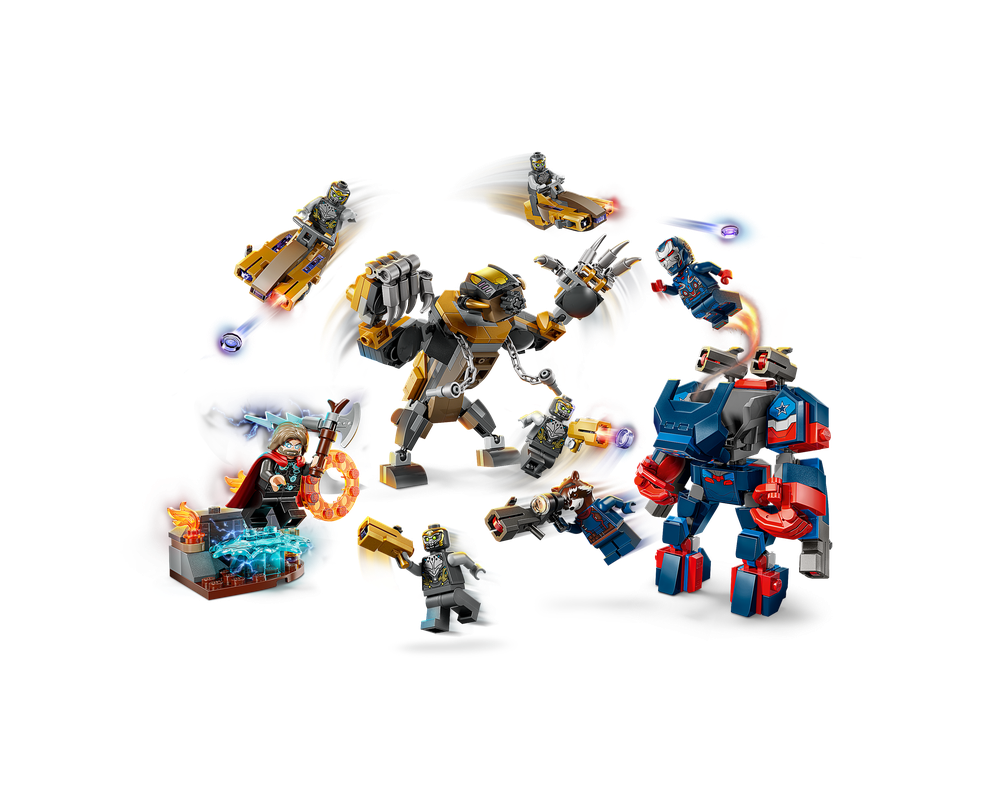 LEGO Set 76322-1 Avengers: Endgame Thor vs. Chitauri (2025 Super Heroes ...