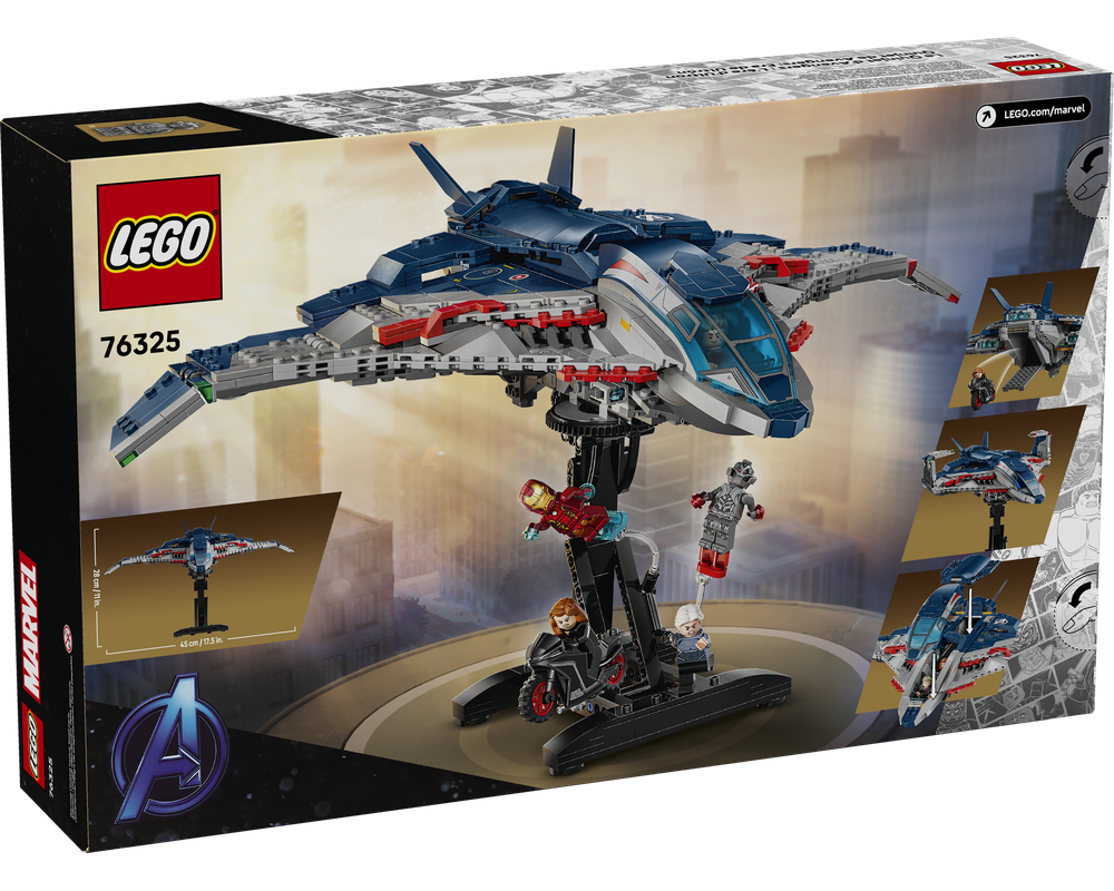 LEGO Set 76325-1 Avengers: Age of Ultron Quinjet (2025 Super Heroes Marvel > The Infinity Saga ...