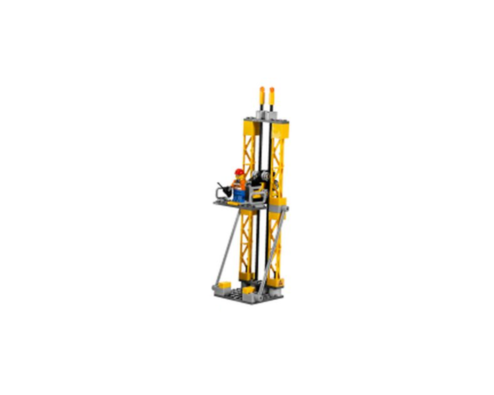 LEGO Set 7633-1-s4 Construction Site Elevator (2009 City > Construction ...