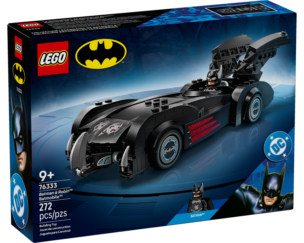 LEGO Set 76333-1 Batman & Robin Batmobile (2026 Super Heroes DC > Batman) | Rebrickable - Build ...