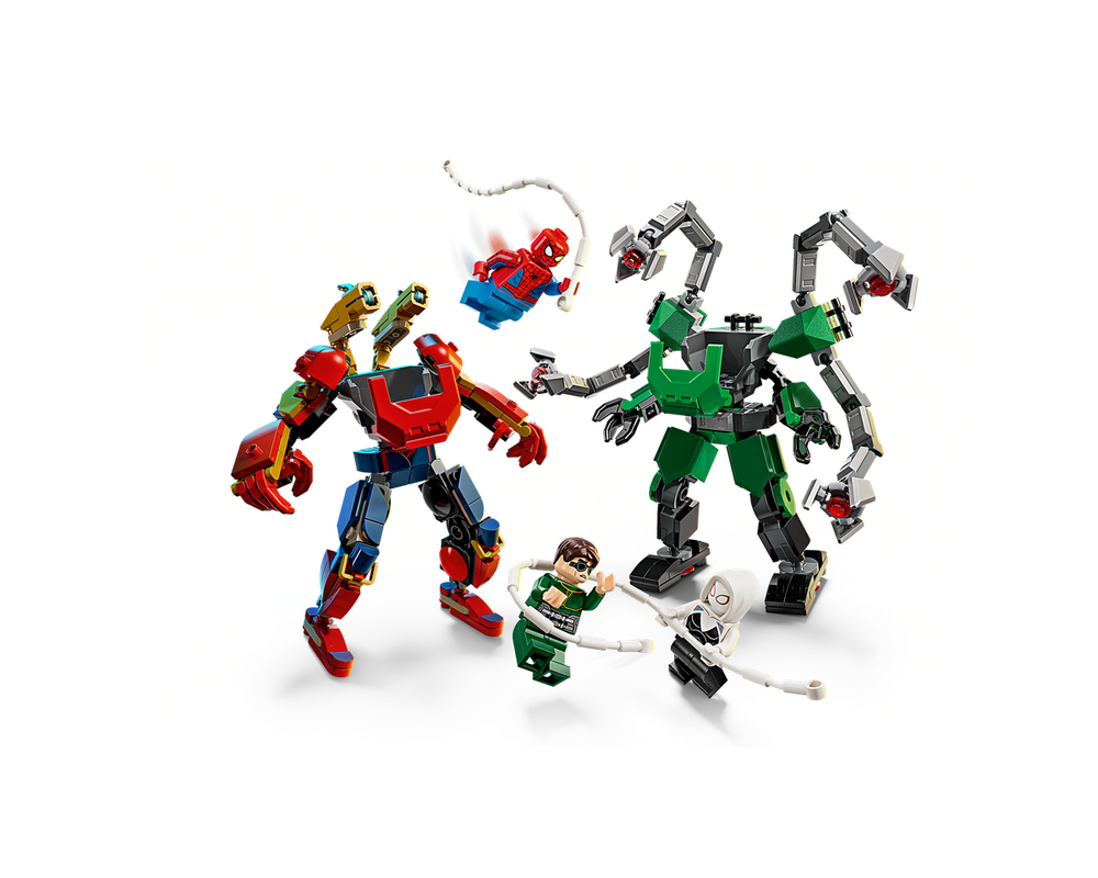 LEGO Set 76338-1 Mech Battle: Spider-Man vs. Doc Ock (2026 Super Heroes ...