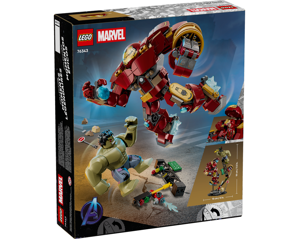 LEGO Set 76343-1 Epic Battle: Hulkbuster vs. The Hulk (2026 Super ...