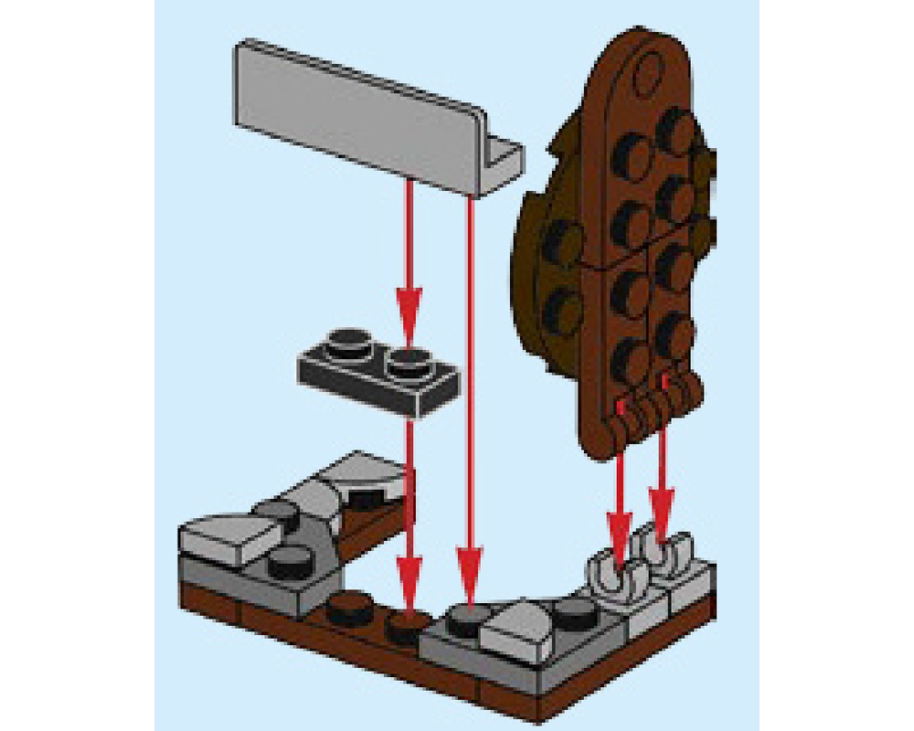 LEGO Set 76390-1-s13 2021 - Day 13: Gringotts Bank Door (2021 Seasonal ...