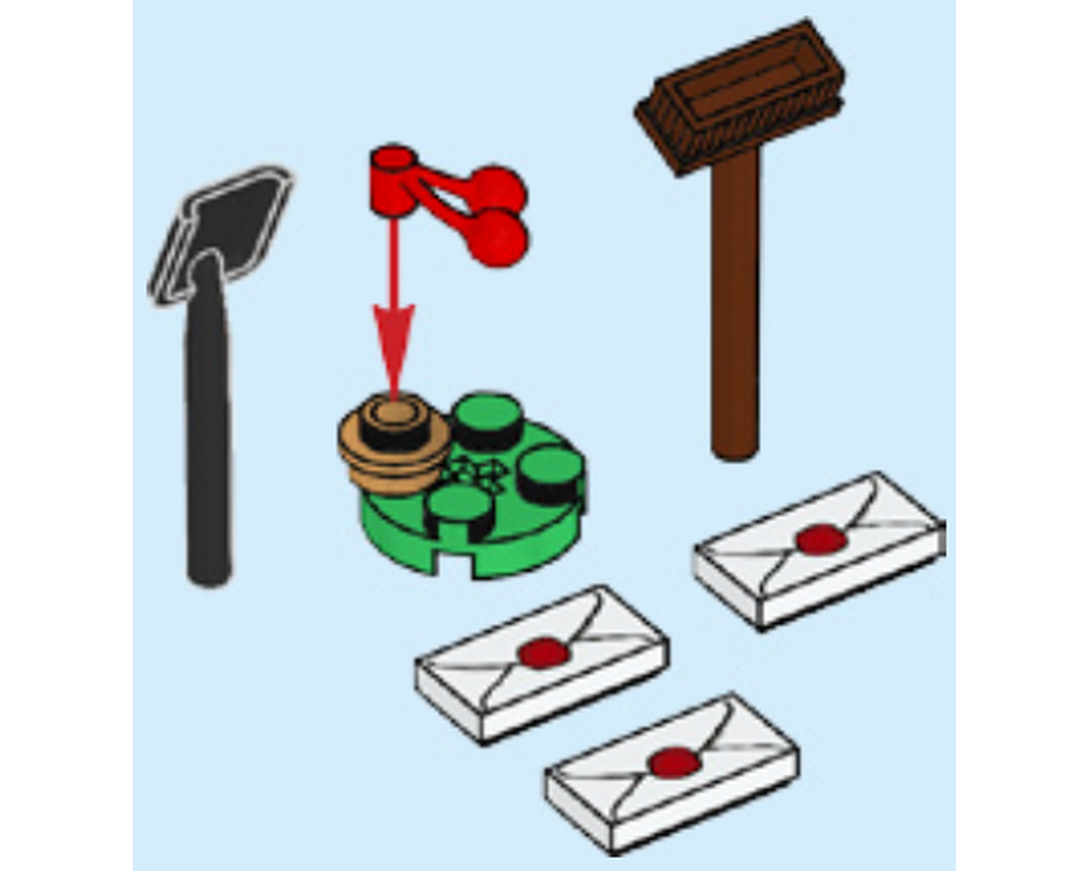 LEGO Set 76390-1-s4 2021 - Day 4: Fireplace Accessories (2021 Seasonal ...