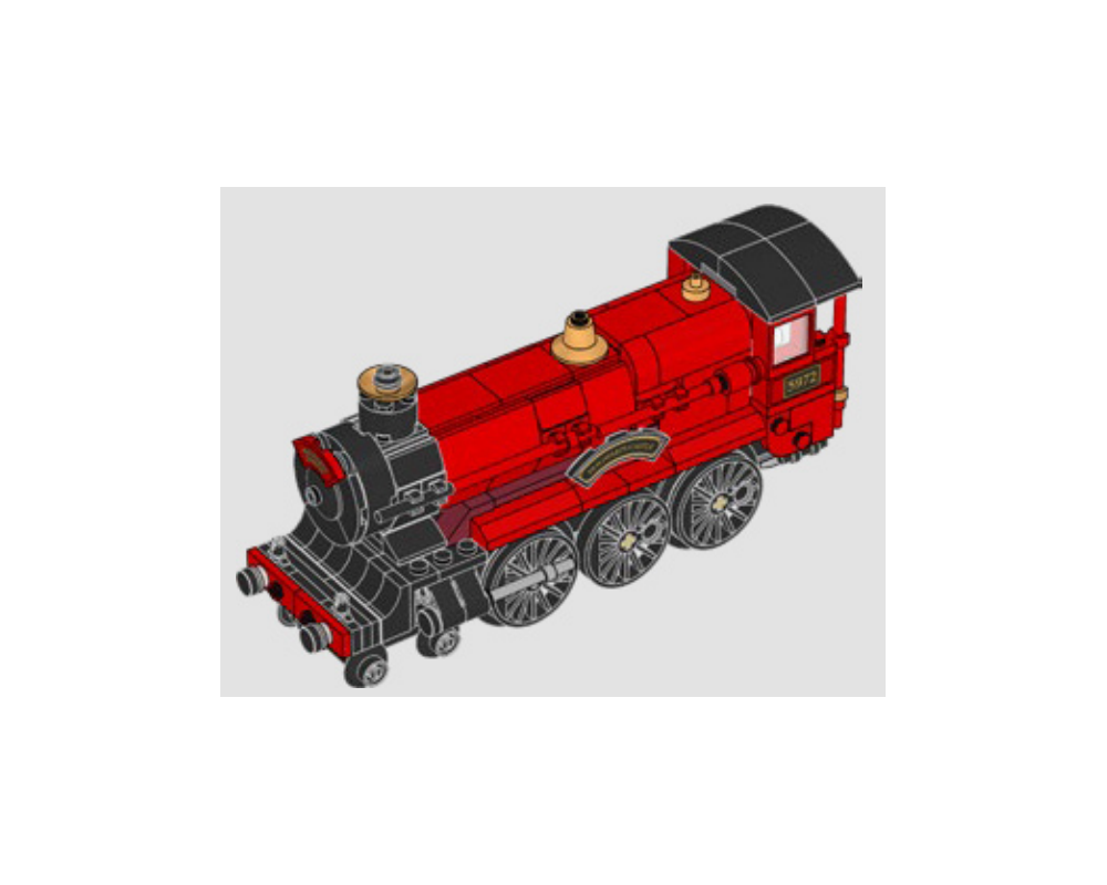 LEGO Set 76423-1-s1 Hogwarts Express Locomotive (2023 Harry Potter ...