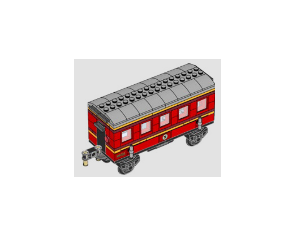 LEGO Set 76423-1-s3 Hogwarts Express Carriage 99721 (2023 Harry Potter ...