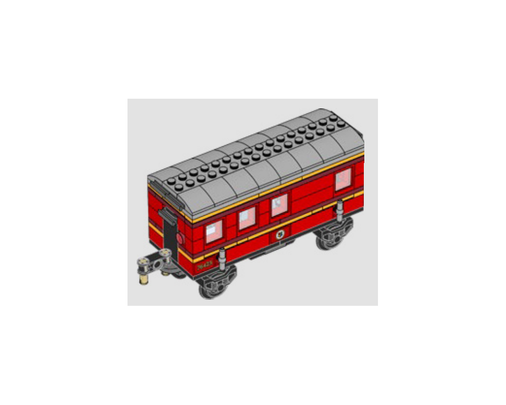 LEGO Set 76423-1-s4 Hogwarts Express Carriage 76423 (2023 Harry Potter ...