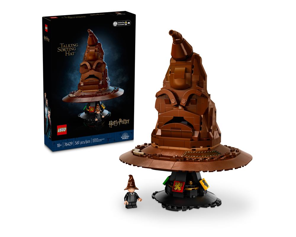 LEGO Set 76429-1 Talking Sorting Hat (2024 Harry Potter) | Rebrickable ...