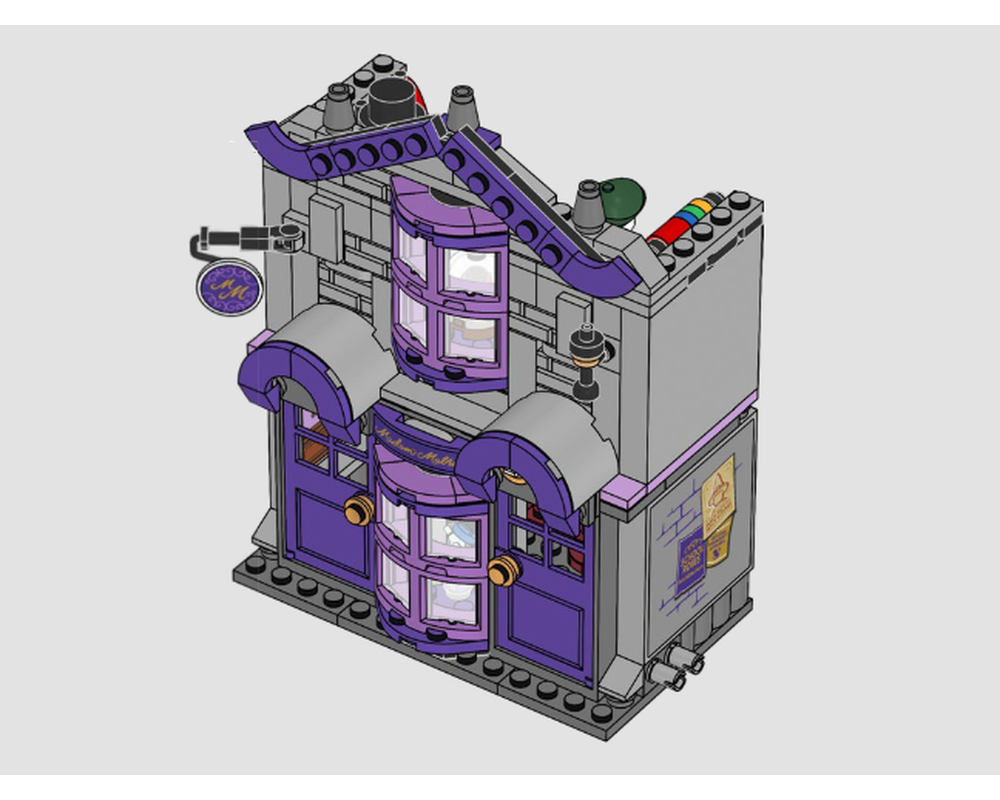 LEGO Set 76439-1-s2 Madam Malkin’s Robes (2024 Harry Potter ...