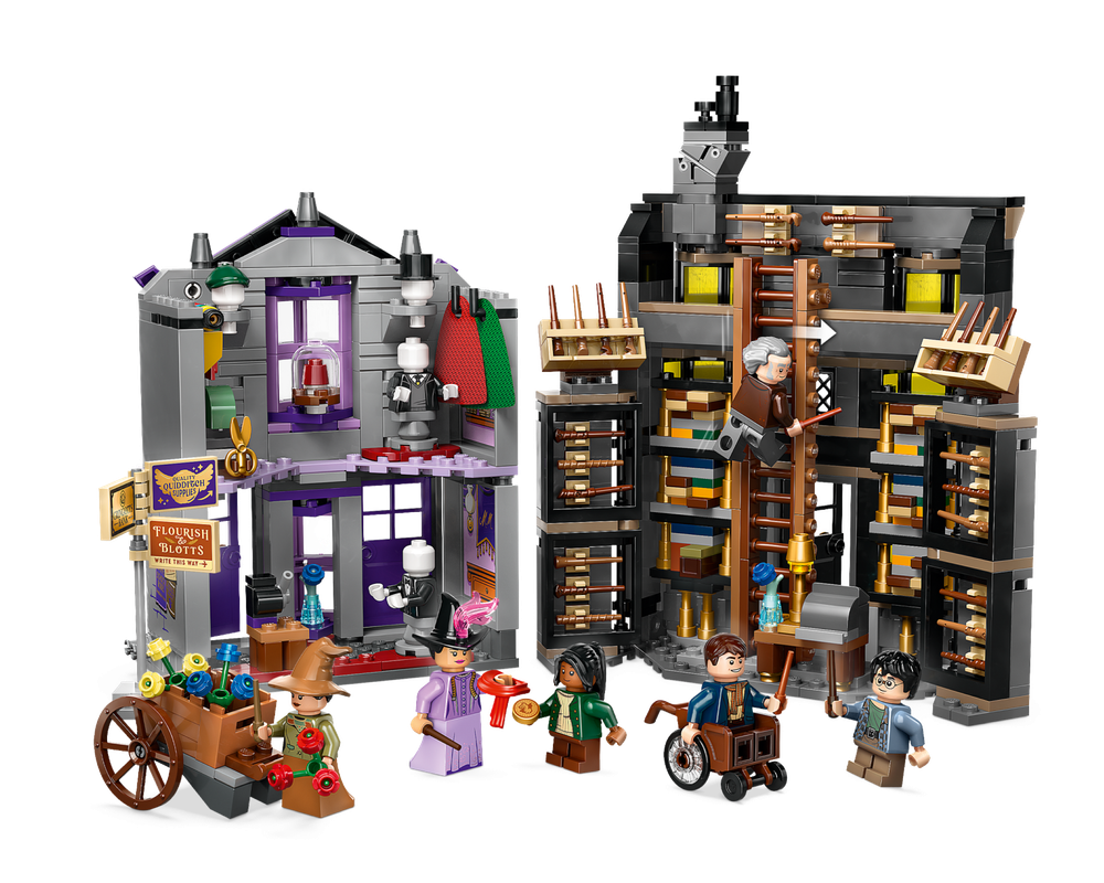 LEGO Set 76439-1 Ollivanders & Madam Malkin’s Robes (2024 Harry Potter ...