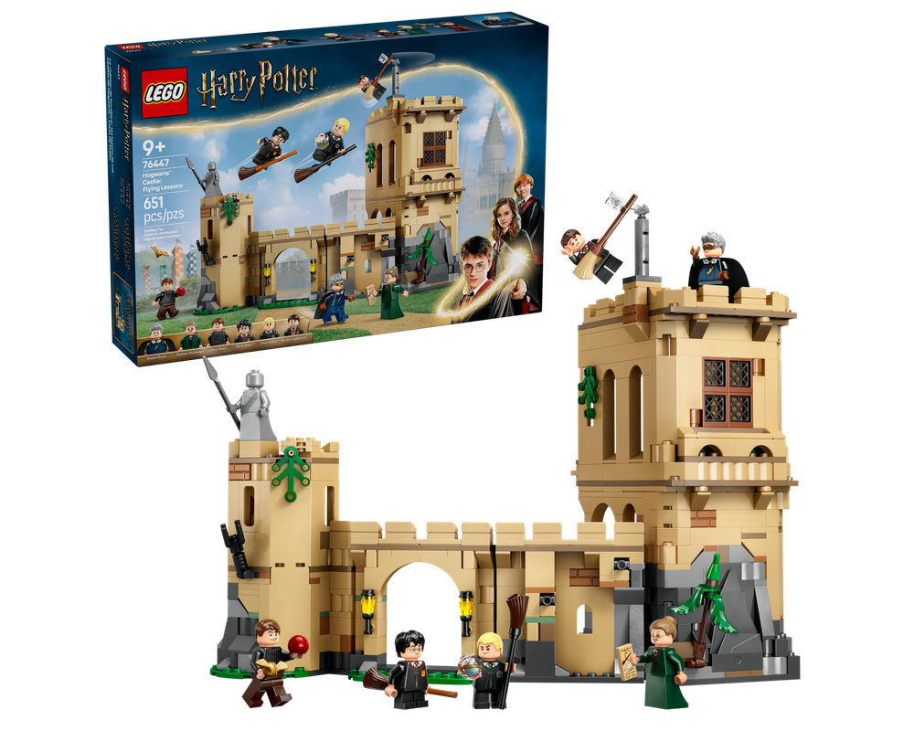 LEGO Set 76447-1 Hogwarts Castle: Flying Lessons (2025 Harry Potter ...