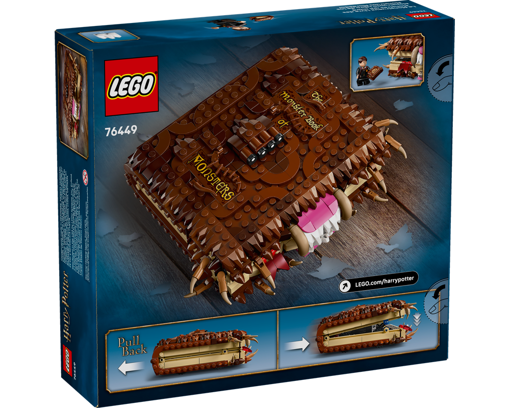 LEGO Set 76449-1 Chomping Monster Book of Monsters (2025 Harry Potter ...