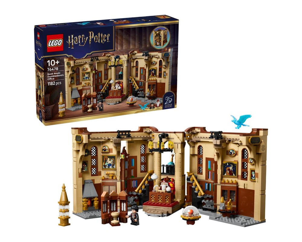 LEGO Set 76478-1 Book Nook: Dumbledore's Office (2026 Harry Potter ...