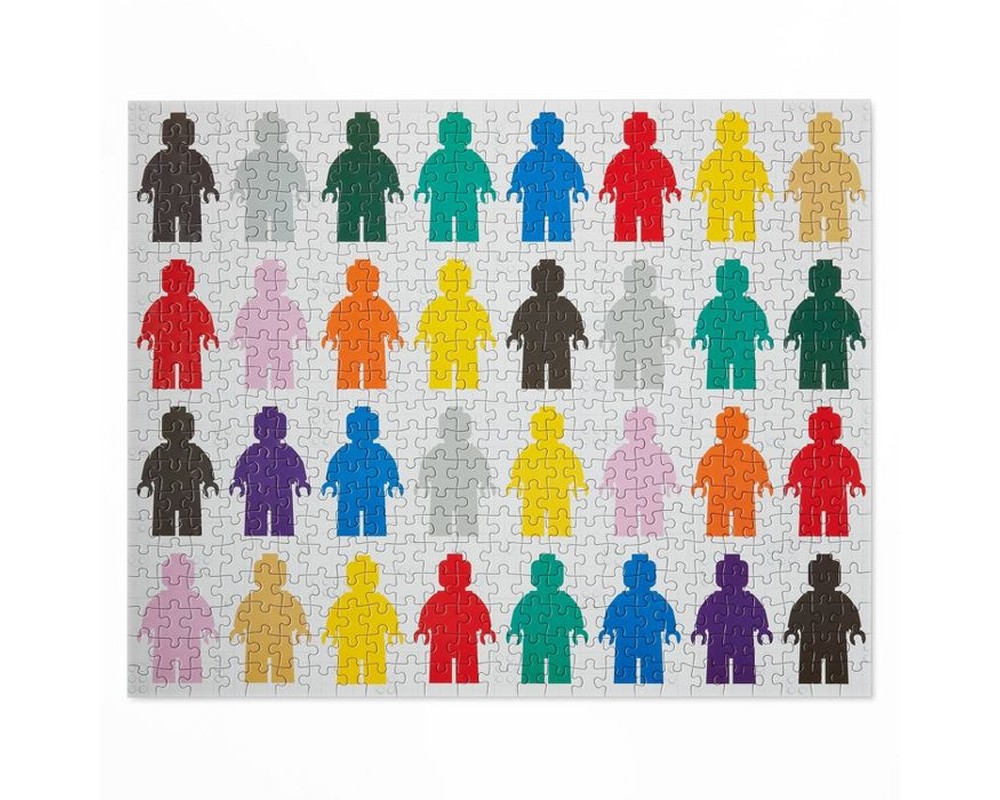 LEGO Set 765145122672-1 Colorful Minifigures Jigsaw Puzzle (2021 Gear ...
