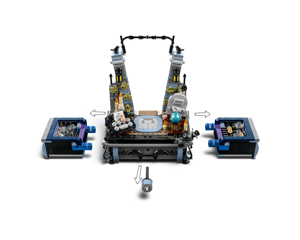 LEGO Set 76780-1 Wednesday Addams Figure (2024 Wednesday) | Rebrickable ...