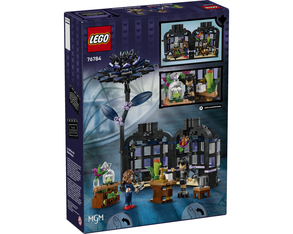 LEGO Set 76784-1 Black Dahlia Flower (2025 Wednesday) | Rebrickable ...