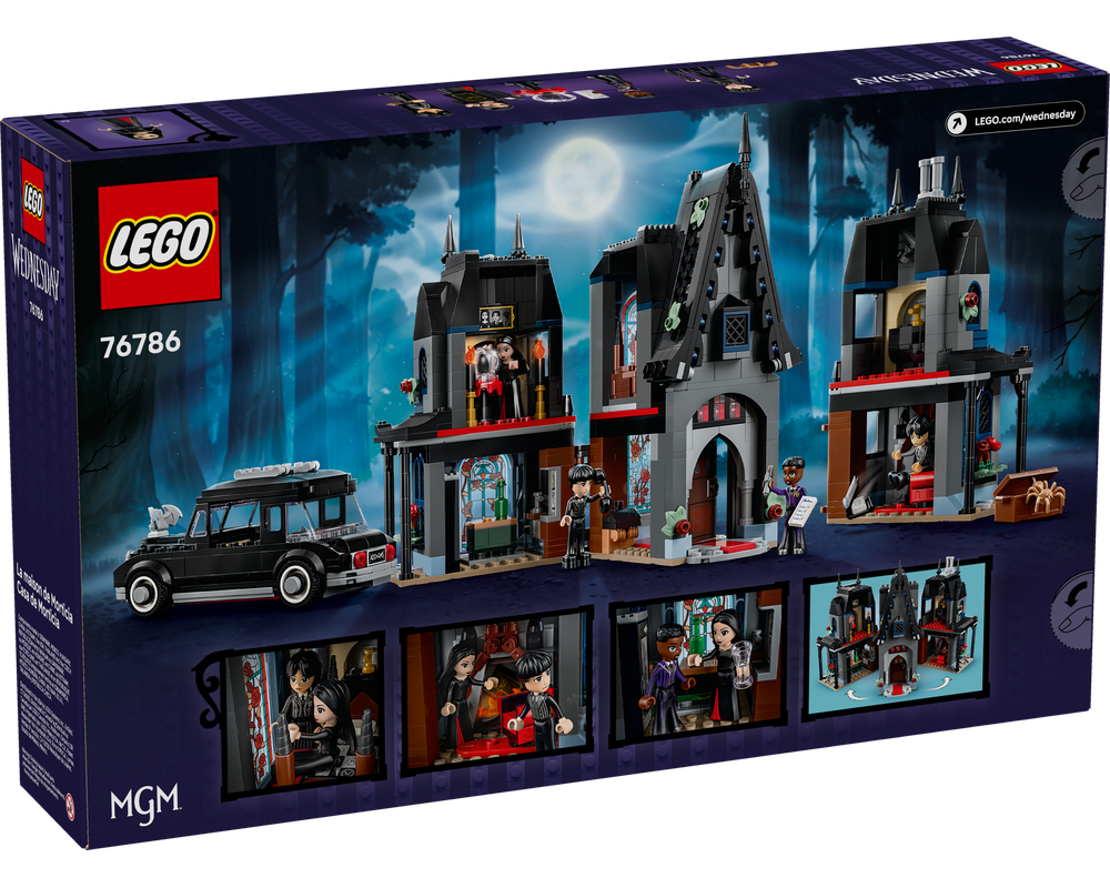 LEGO Set 76786-1 Morticia's Cottage (2025 Wednesday) | Rebrickable ...